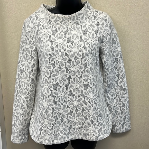 Halogen | Tops | Halogen Flower Lace Top | Poshmark